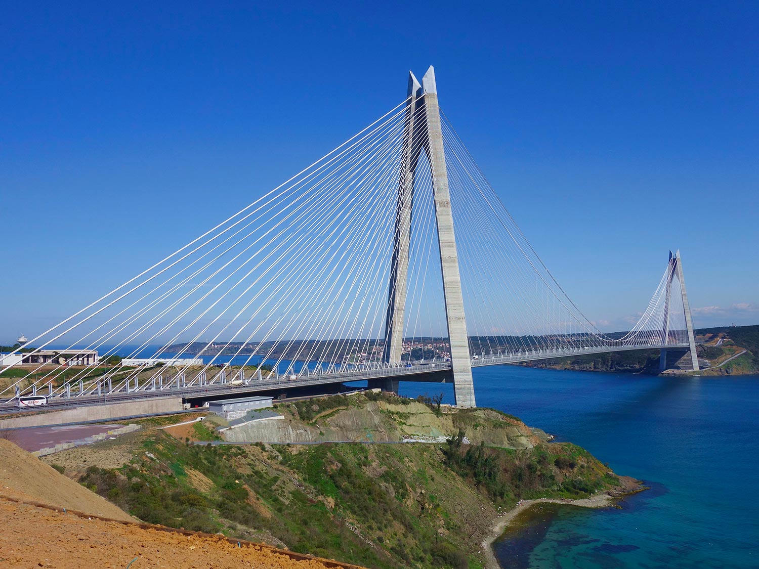 Istanbul, le troisième pont sur le Bosphore sous étroite surveillance, avec diadès - Setec