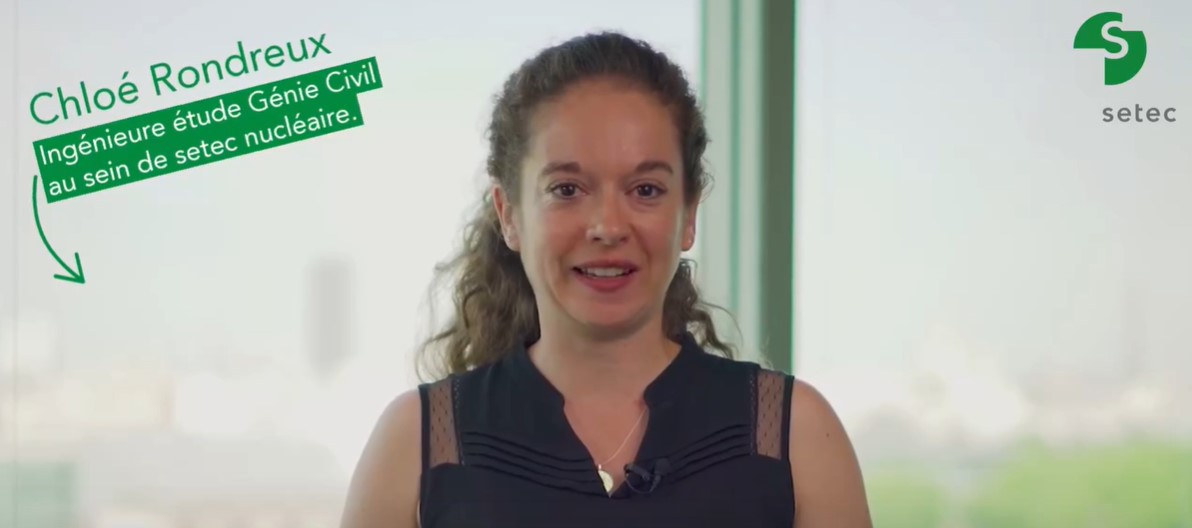Interview avec Chloé Rondreux, Ingénieure études Génie Civil chez setec ...