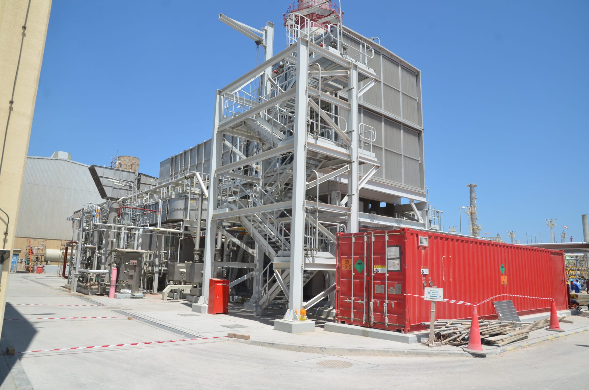 Das Island thermal power station - Setec